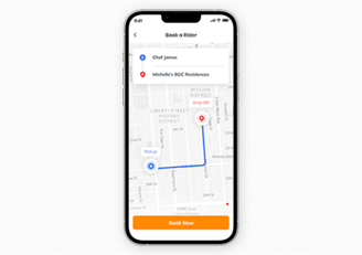 Grab Integrated Booking on the Merchant Mobile App