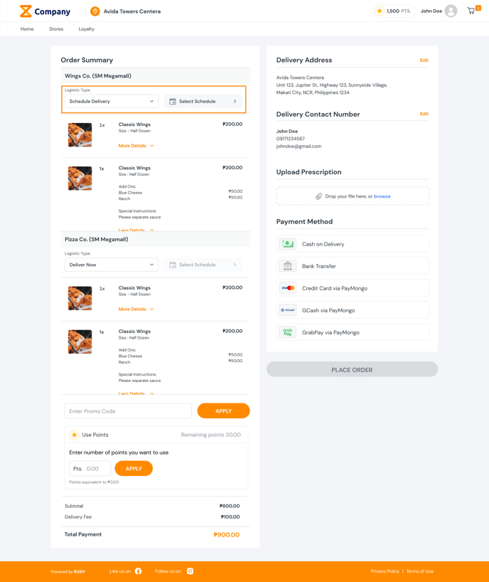Using the eStore Order Fulfillment Module | RUSH Help Center
