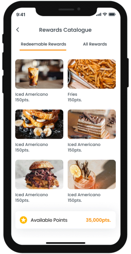 Rewards Catalogue for Your Customers
